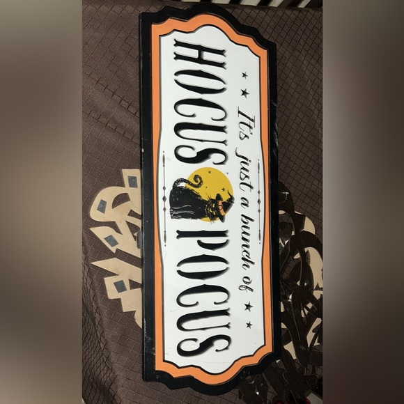 Michaels | Holiday | Wooden Halloween Its Just A Bunch Of Hocus Pocus ...